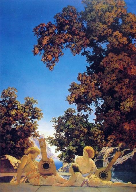 Maxfield Parrish American Painter And Illustrator 1870 1966