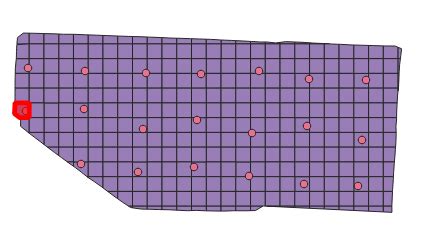 Interpolation On Grid Using QGIS Math Solves Everything