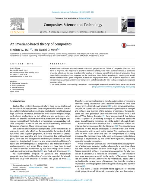 Pdf Trace Based Stiffness For A Universal Design Of Carbon Fiber Reinforced Composite Structures