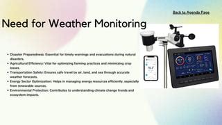 Weather Monitoring System Ppt Using Iiot And Modules PDF