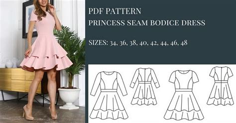 Dress Pattern Sewing Patterns Sewing Patterns For Women Patterns