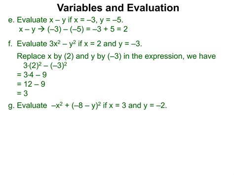 24 Variables And Evaluation Ppt