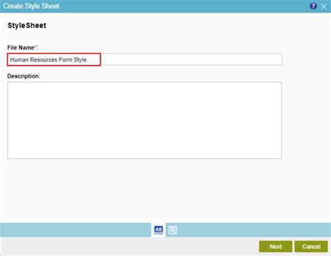 example use custom css in an eform