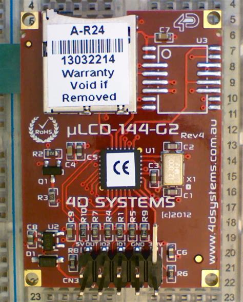 ULCD G By Smart Color LCD Mbed