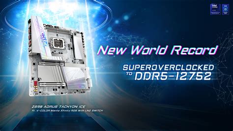 Z890 Aorus Tachyon Ice Key Features Motherboard Gigabyte Global