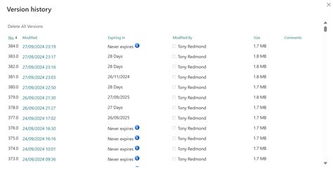 Practical Sharepoint Intelligent Versioning Rolls Out