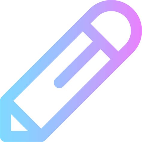 Pencil Super Basic Rounded Gradient Icon Pencil Super Basic Rounded Gradient Icon
