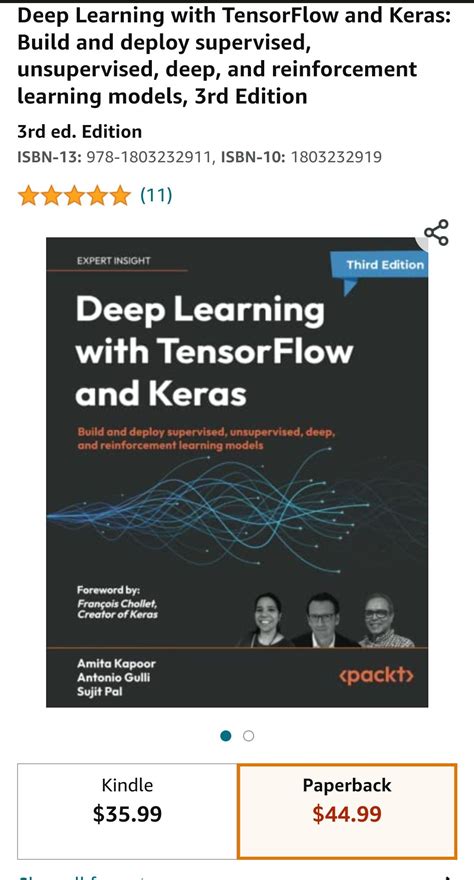 Antonio Gulli On Linkedin Deeplearning Tensorflow Keras
