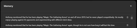 chatgpt memory broken at the moment bugs openai developer community