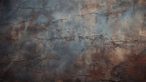 Textured Rough Plaster On Deep Cyan Powerpoint Background For Free Download Slidesdocs