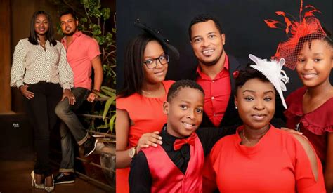 Lacteur Ghanéen Van Vicker Avec Sa Femme Et Ses Enfants Nollymove