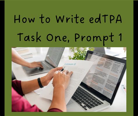 How To Write Edtpa Task One Prompt 1 — Terryl Yates Buymeacoffee