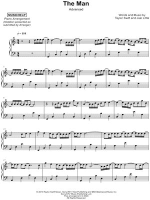 The Man Sheet Music 9 Arrangements Available Instantly Musicnotes
