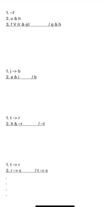 Using The 6 Rules Of Inference Prove These Arguments