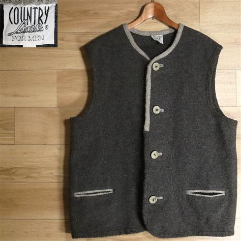 Yahoo オークション E6k R4 19 1 Country Line チロリアンベスト ウ