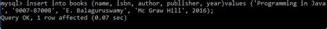 Mysql Insert Update And Delete Operations Bunksallowed