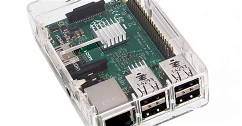 Transparent Plastic Case For Raspberry Pi Model B