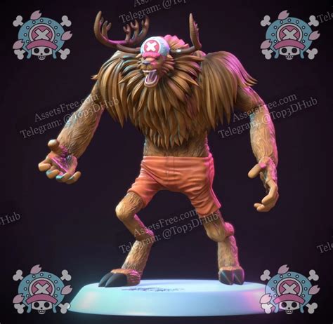 Chopper One Piece 3d Print Model Free High Quality Models For Your