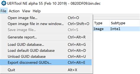 Possible To Export Name And Descriptions And Guid Of Dxepxe To Text File · Issue 175