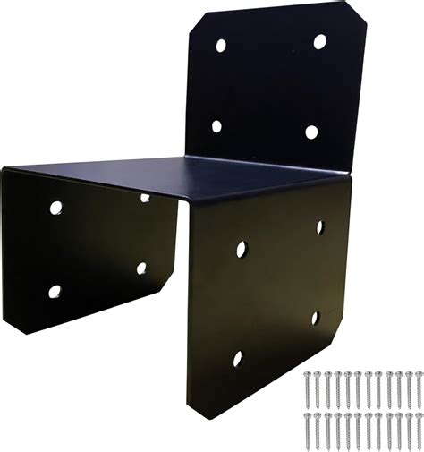 4pcs Heavy Duty Post Brackets Kit 4x4 Wood Deck Mounting