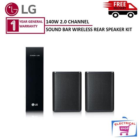 LG SPK8S 140W 2 0 Channel Sound Bar Wireless Rear Speaker Kit SPK8 S Compatible With SL10YG