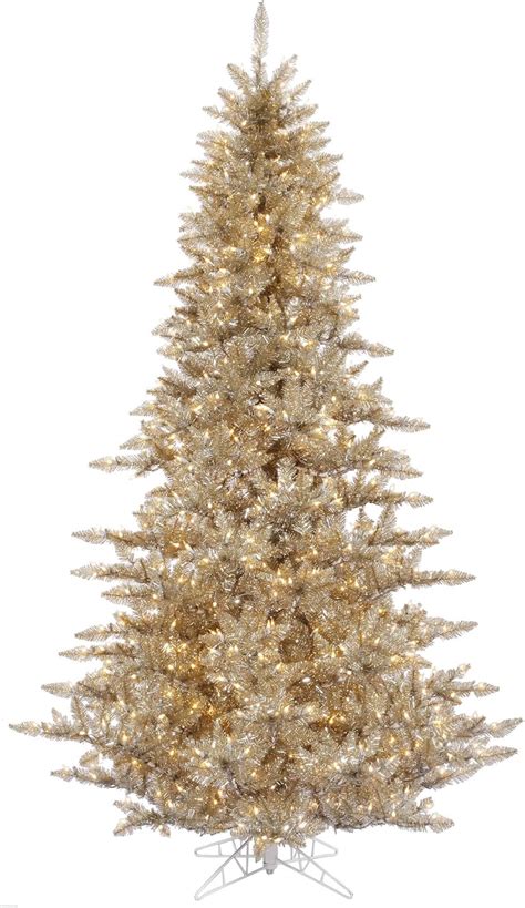 Vickerman 3 Tall Champagne Fir Artificial Christmas Tree