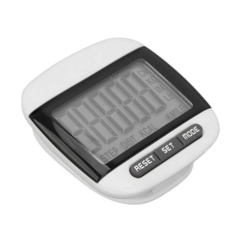 Podómetro Contador De Pasos Para Personas Mayores Pantalla Lcd