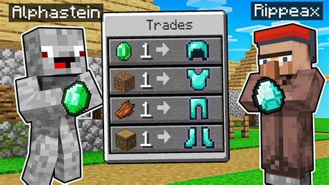 Ich Verwandel Mich In Ein Villager Und Helfe Meinem Freund Minecraft