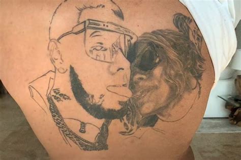 Anuel Aa Karol G Tattoo