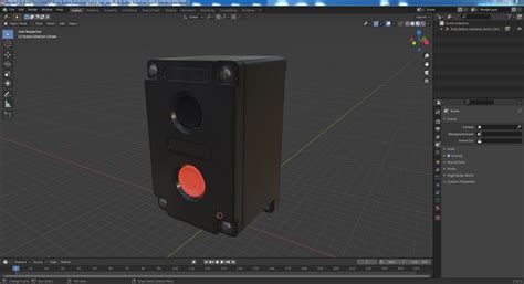 Push Button Industrial Switch 3d Model 29 3ds Blend C4d Fbx Max Ma Lxo Obj Free3d