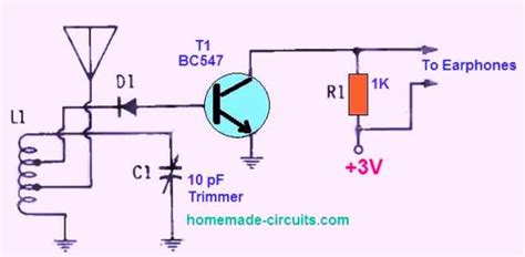 Fm Transistor Radio Schematic
