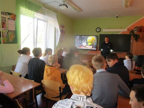 Воскресенские Госавтоинспекторы провели беседу в Благовещенской школе В рамках