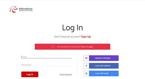 No Puedo Iniciar Sesión En Mi Cuenta Community Support 000webhost Forum