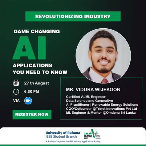 Vidura Bandara Wijekoon On Linkedin Ai Ml Spreadingaithroughsl