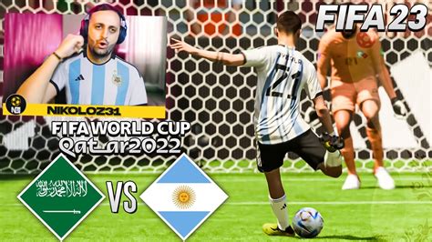 Fifa 23 მსოფლიო ჩემპიონატი 2022 1 ვთამაშობთ არგენტინის ნაკრებით 🇦🇷 Youtube