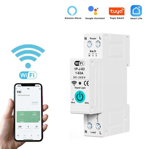 Smart Wifi Circuit Breaker With Remote Control Voice