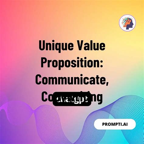 Prompt Unique Value Proposition Communicate Copywriting Download