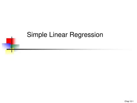 Ppt Simple Linear Regression Powerpoint Presentation Free Download