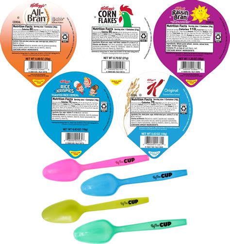 Kelloggs Cereal Jumbo Assortment Pack 327 Oz 30 Mini Boxes Cold Breakfast Cereals