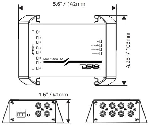 Ds18 Dsp4 8btm Out Digital Sound Processor Owners Manual