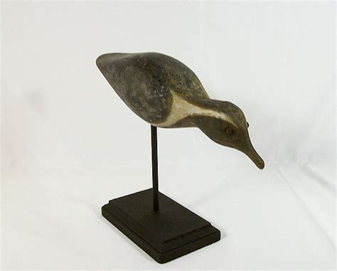 Antique Style Running Plover Shorebird Decoy Great Bay Decoys New