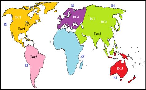 Geographically Distributed Datacenters From Above Figure One Can