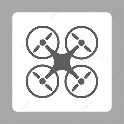 Nanocopter Icon Hex Copter Aviation Aircraft Propeller Vector Hex