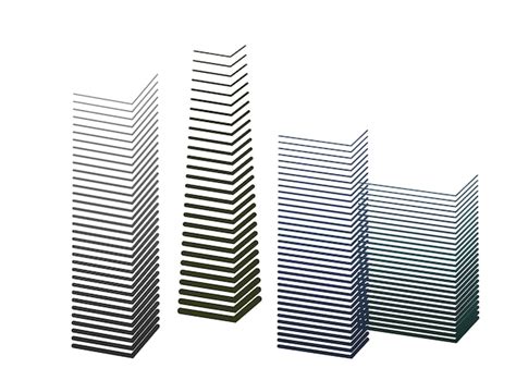 Premium Vector Abstract Background Many Polyline Lines From Thick To