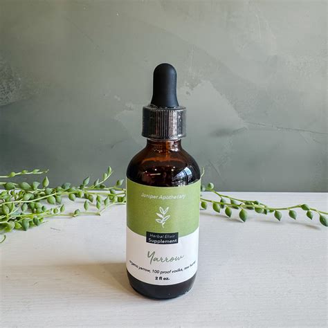 Yarrow Elixir Juniper Apothecary