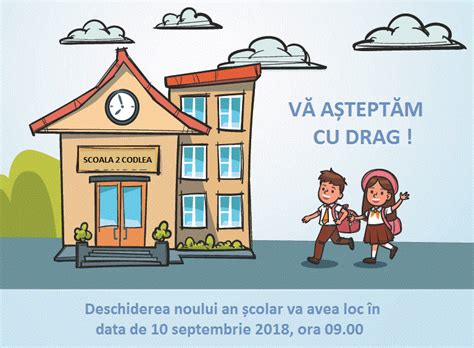 Incepe școala Școala Gimnazială Nr 2 Codlea