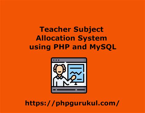 Teacher Subject Allocation Management System In Php Teacher Subject Allocation Management Project