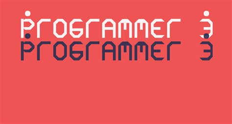 Programmer Font By Kyle Free Font What Font Is