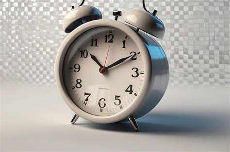 Alarm Clock Background Premium Ai Generated Image