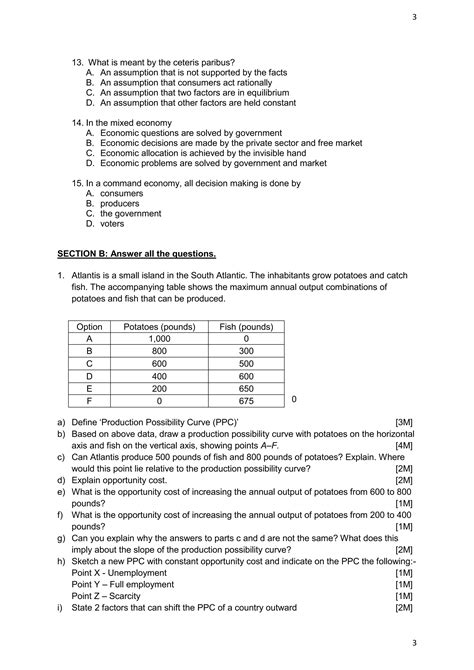 Microeconomics Tutorial 1 PDF Economy Business And Finance